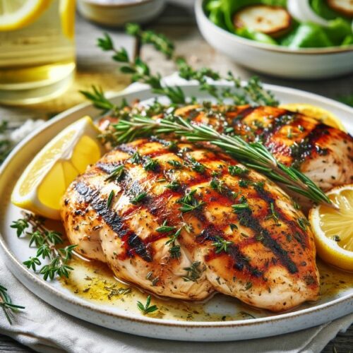 Easy Summer Chicken Recipe: Lemon Herb Grilled Chicken - nERDs Kitchen